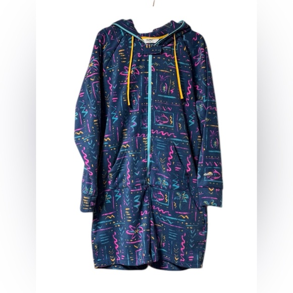 chubbies | Other | Euc Chubbies Pajamas Men Medium Blue Flannel Romper ...